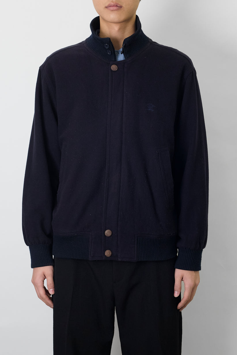 PAUL&SHARK NAVY WOOL JACKET MADE IN ITALY – DISSONANCE