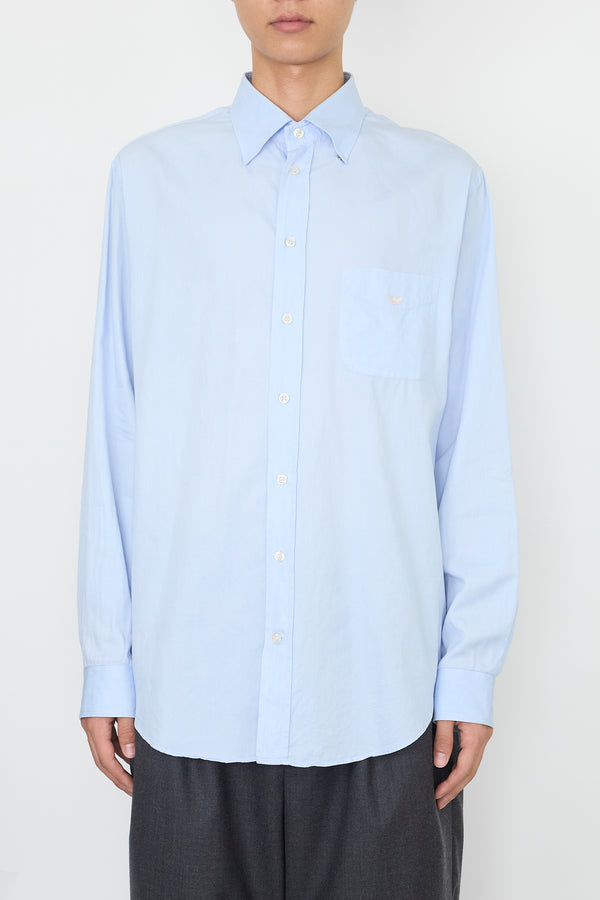 EMPORIO ARMANI SKY BLUE CLASSIC SHIRT – DISSONANCE
