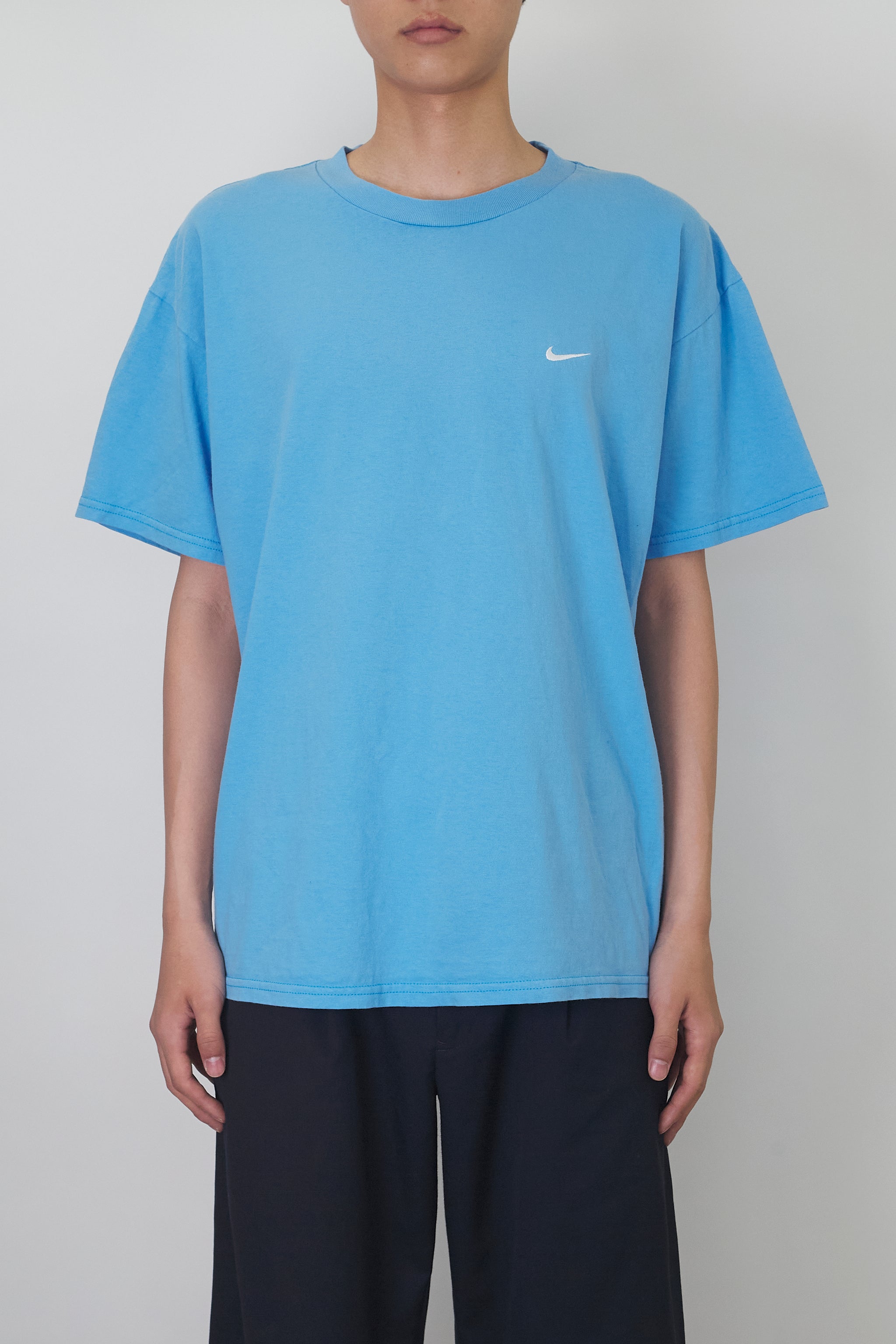 NIKE SKY BLUE COTTON HALF SLEEVE TEE SHIRT – DISSONANCE