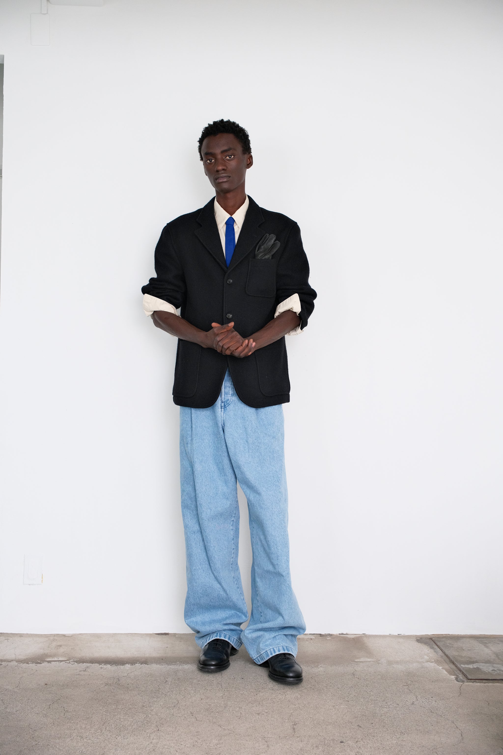 NTRUL NARROW TIE ROYAL BLUE – DISSONANCE